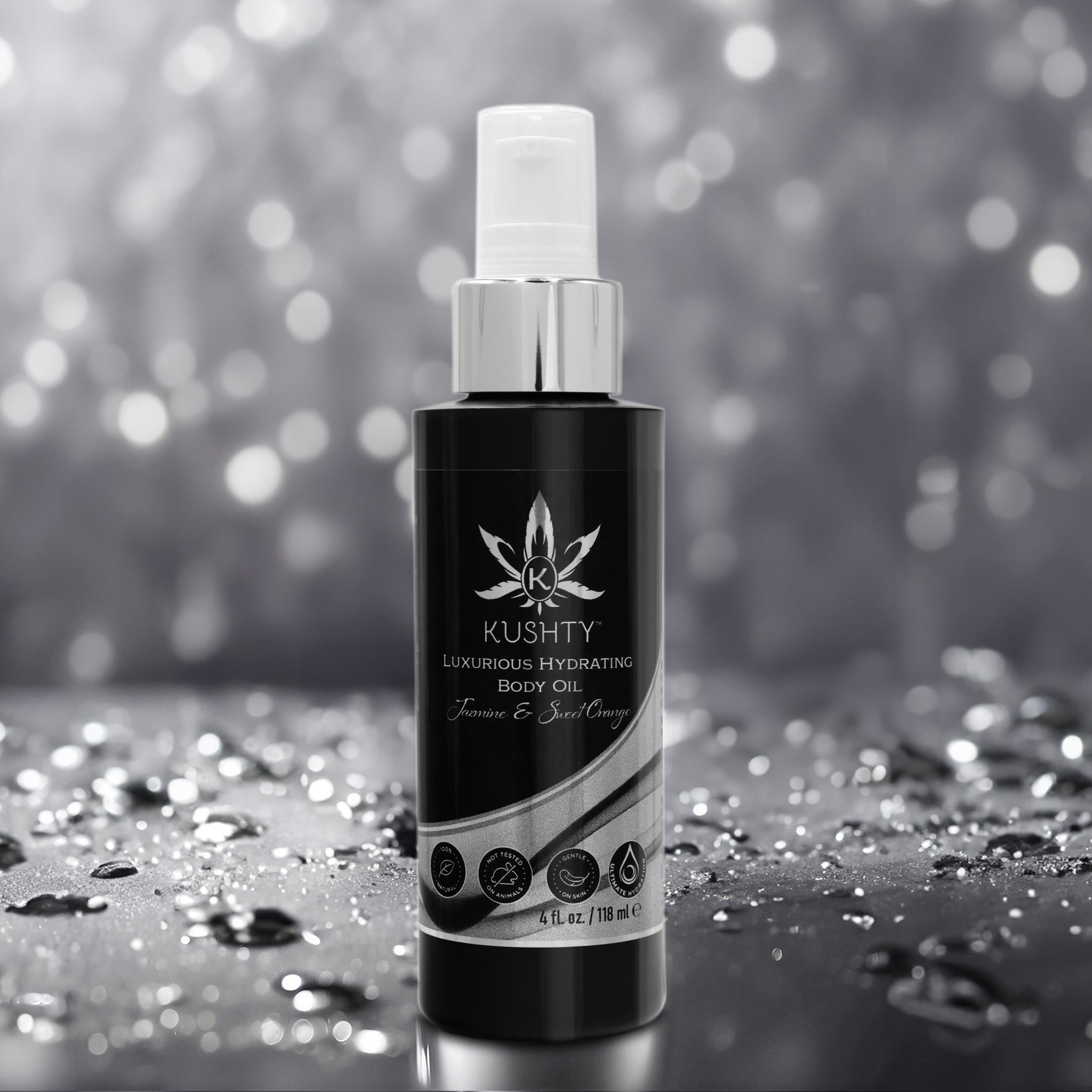 Luxurious Hydrating Body Oil Botanical Infused By Kushty Kushty Life